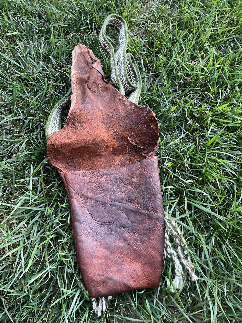 18th Century, Bark Tanned, Shooting Pouch for Muzzleloading - Etsy
