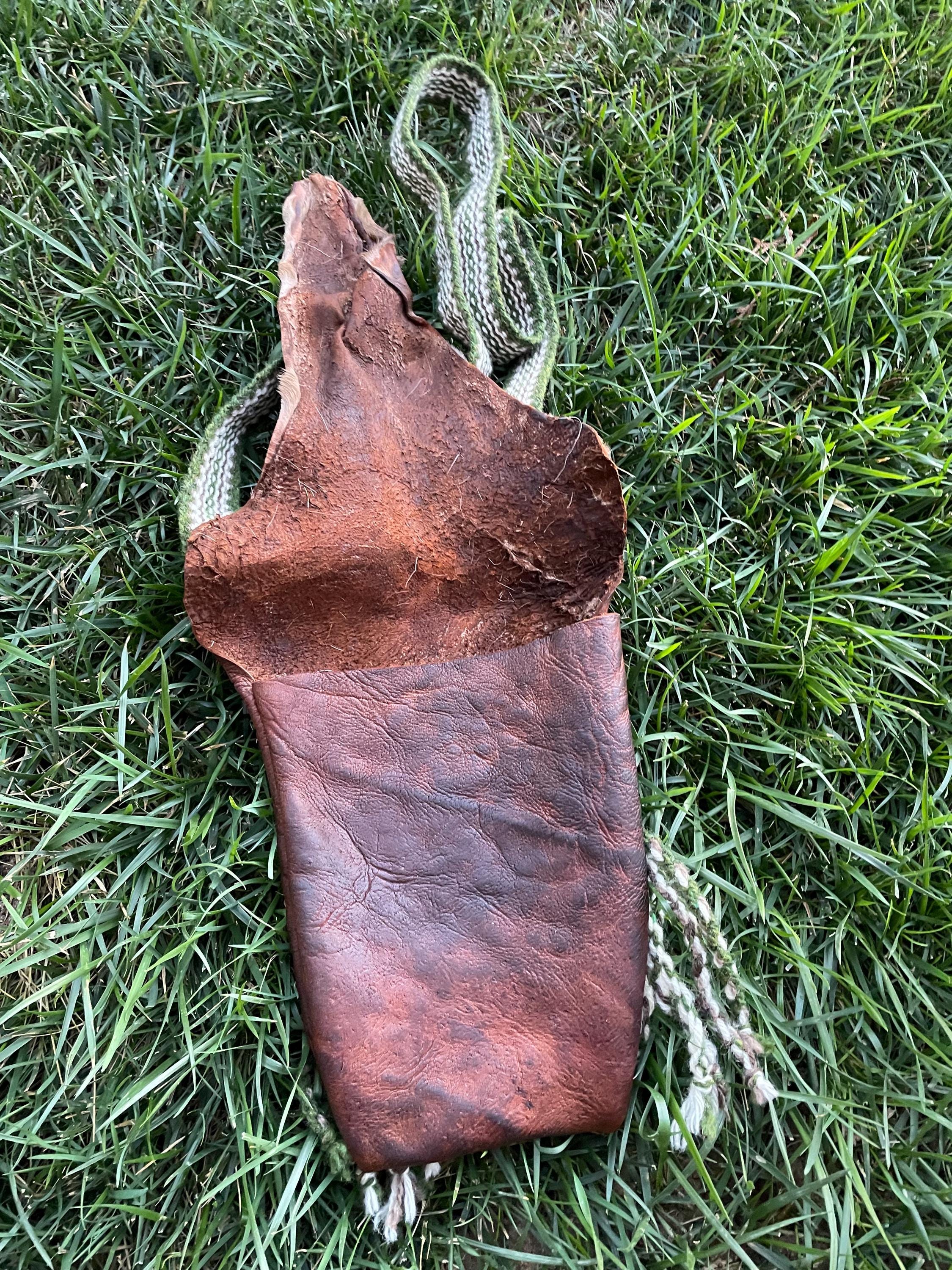 18th Century, Bark Tanned, Shooting Pouch for Muzzleloading - Etsy