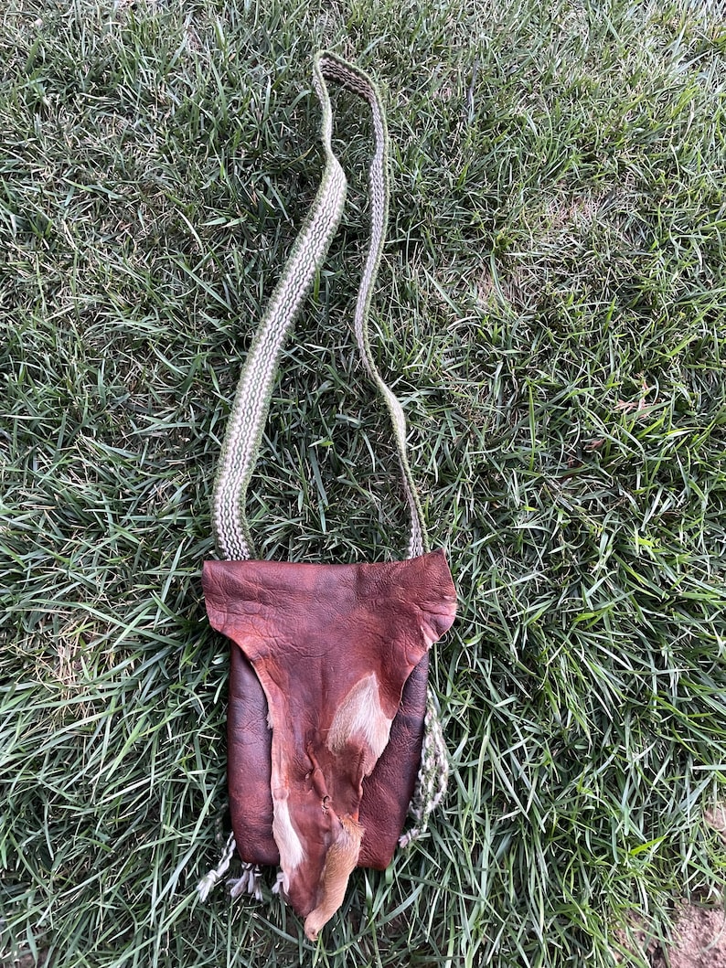 18th Century, Bark Tanned, Shooting Pouch for Muzzleloading - Etsy