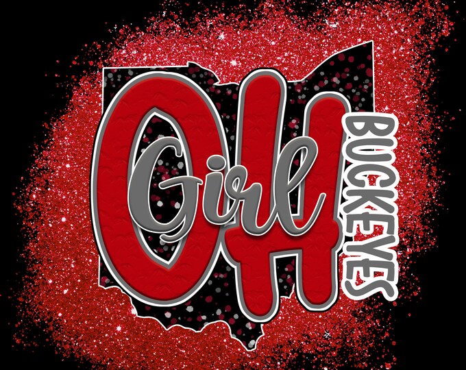 Buckeye Girl Svg - Etsy
