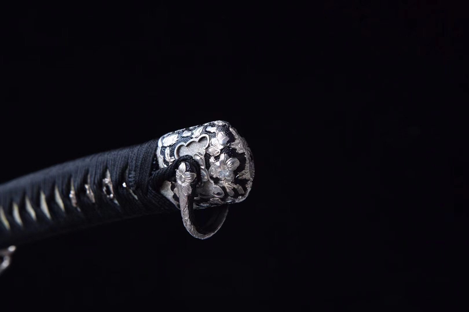 Pure Handmade Japanese Samurai Sword Long Knife Training Sword Anime ...