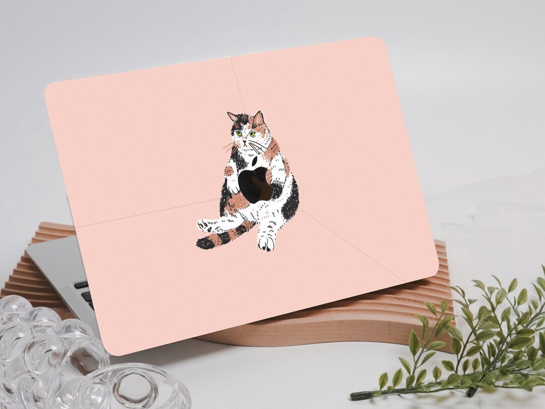 Chubby Cat Art Print MacBook Pro 13 Mac Air 13 Pro15 A2141 A2442 A2485 ...