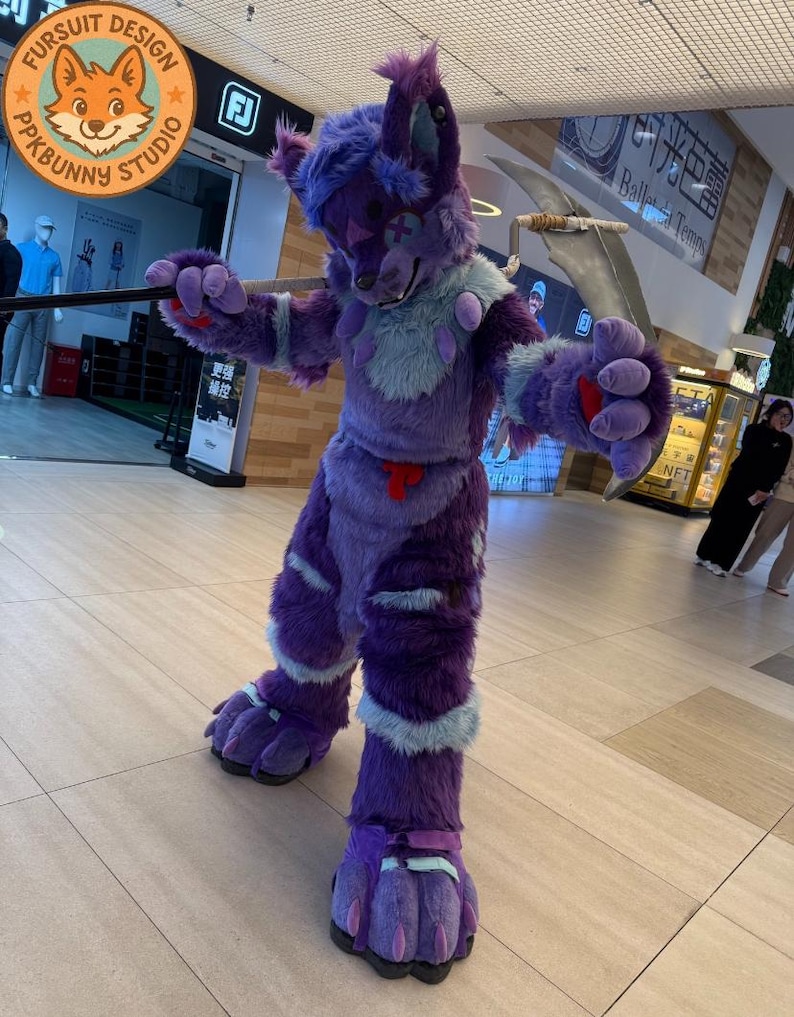 Fursuit Full Body, Furrynew Pre-made Fur Head, Furry Cosplay, Full ...