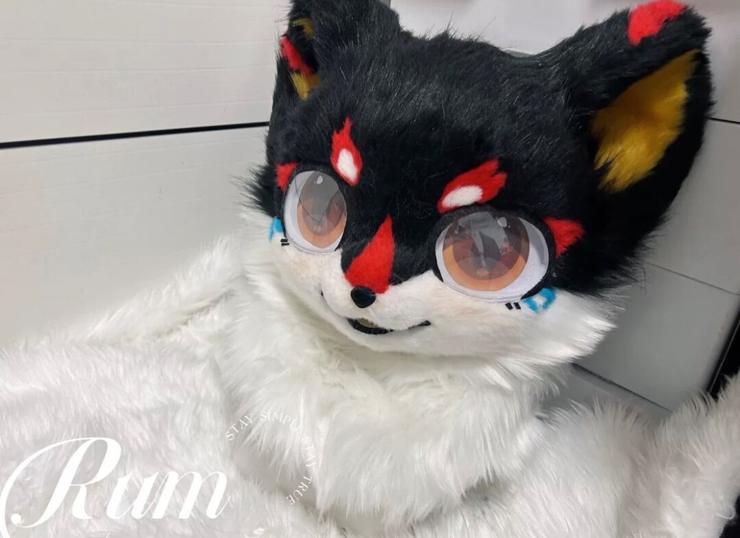 Fursuit Head Pre-made Fur Head Only - Etsy