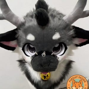 Fursuit Head- Head Only, Furry Cosplay, Kemono Cosplay, Fursuit Head ...