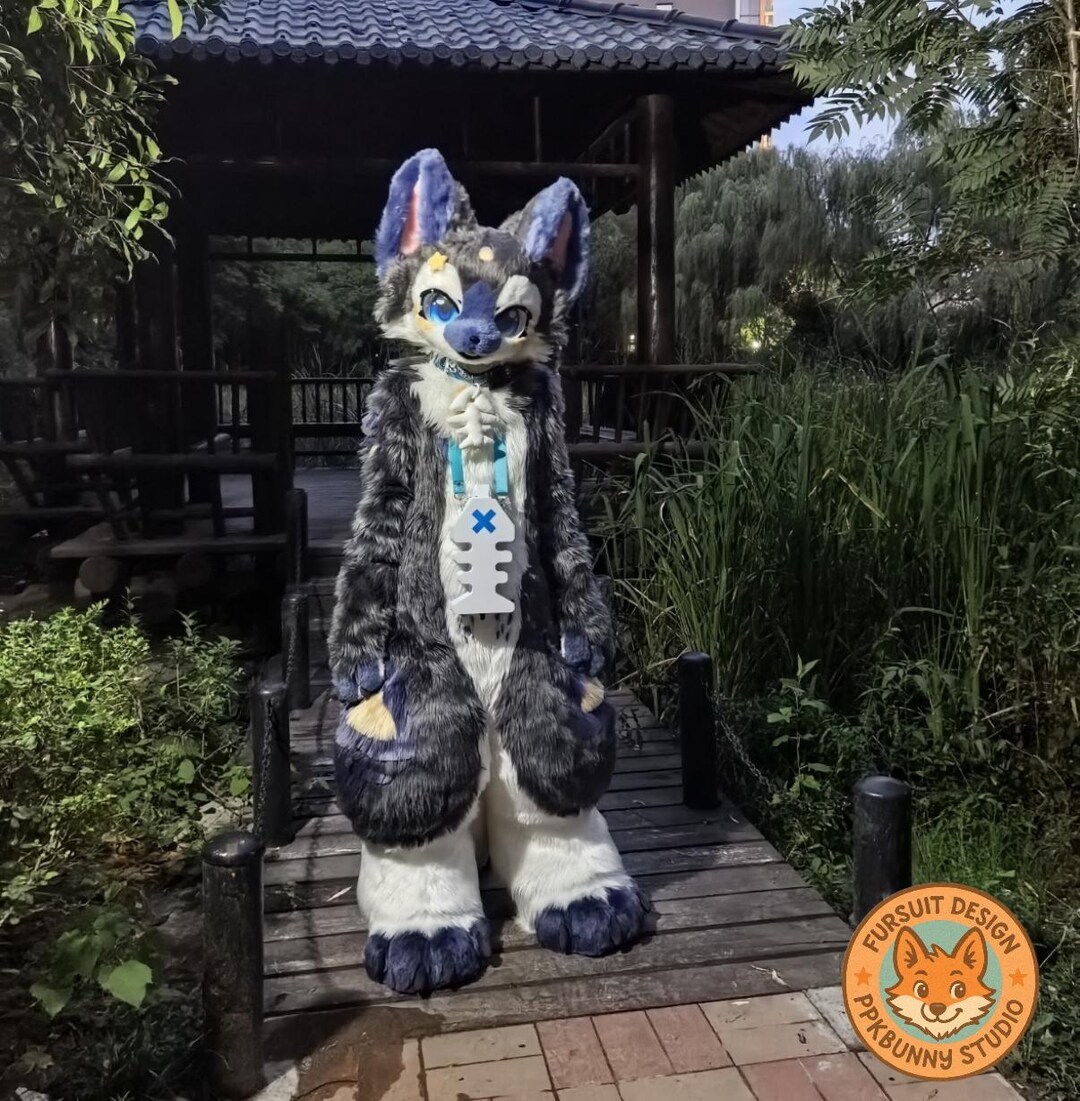 Fursuit Full Body, Furrynew Pre-made Fur Head, Furry Cosplay, Full ...