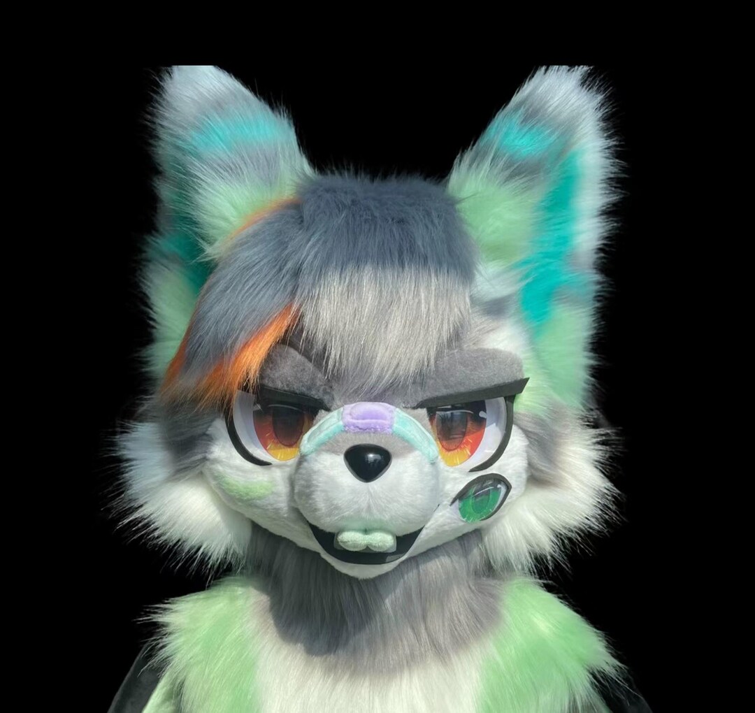 Fursuit Head Head, Claw and Wings, Furry Cosplay, Fantasy Creatures ...
