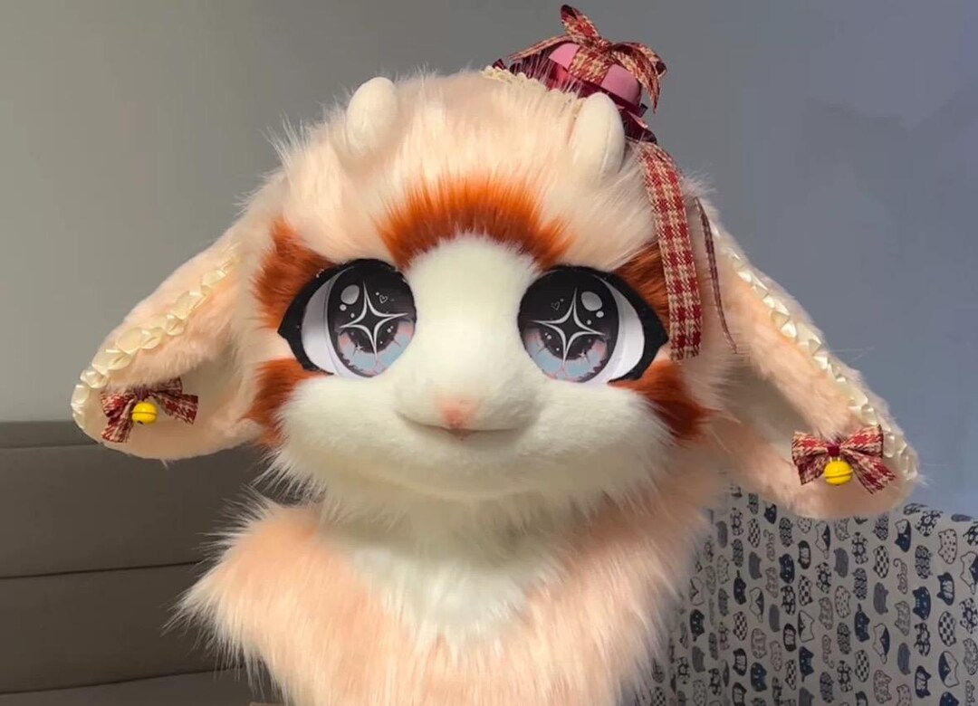 Fursuit Head- Head Only,furry Cosplay, Fantasy Creatures,sheep Bunny ...
