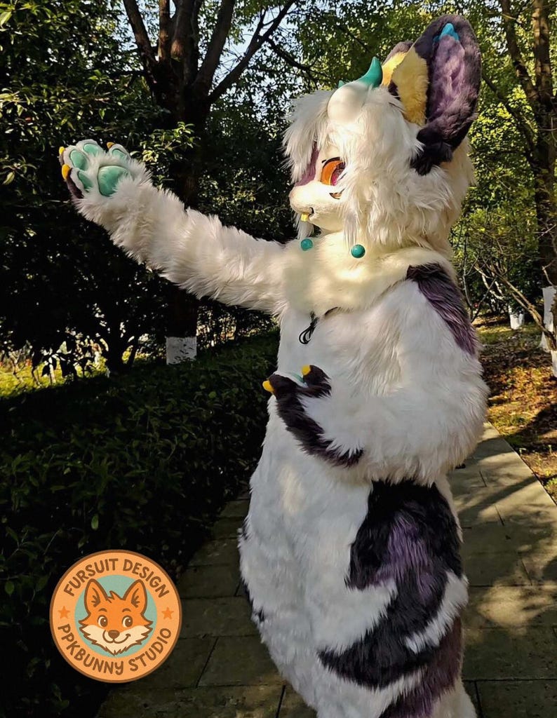 Fursuit Full Body, Furrynew Pre-made Fur Head, Furry Cosplay, Full ...