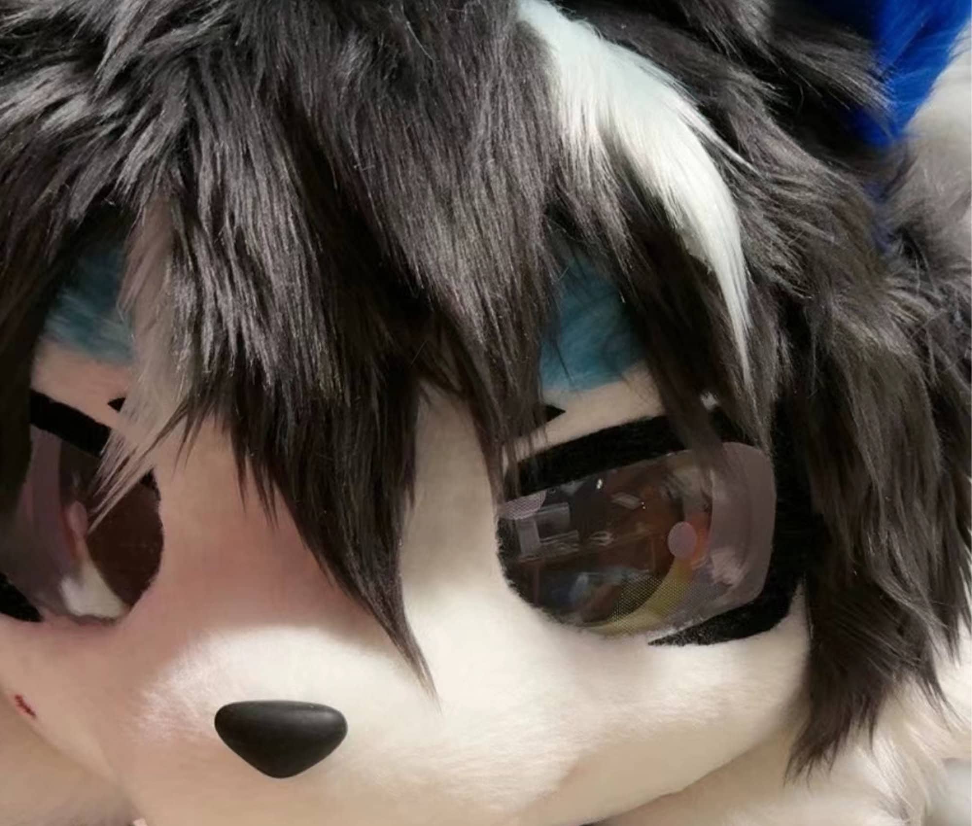 Fursuit Head, Furry New Pre-made Fur Head, summer Wolf, Furry Cosplay ...