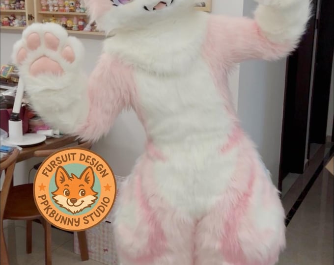 Fursuit Full Body, Furrynew Pre-made Fur Head, Furry Cosplay, Full ...