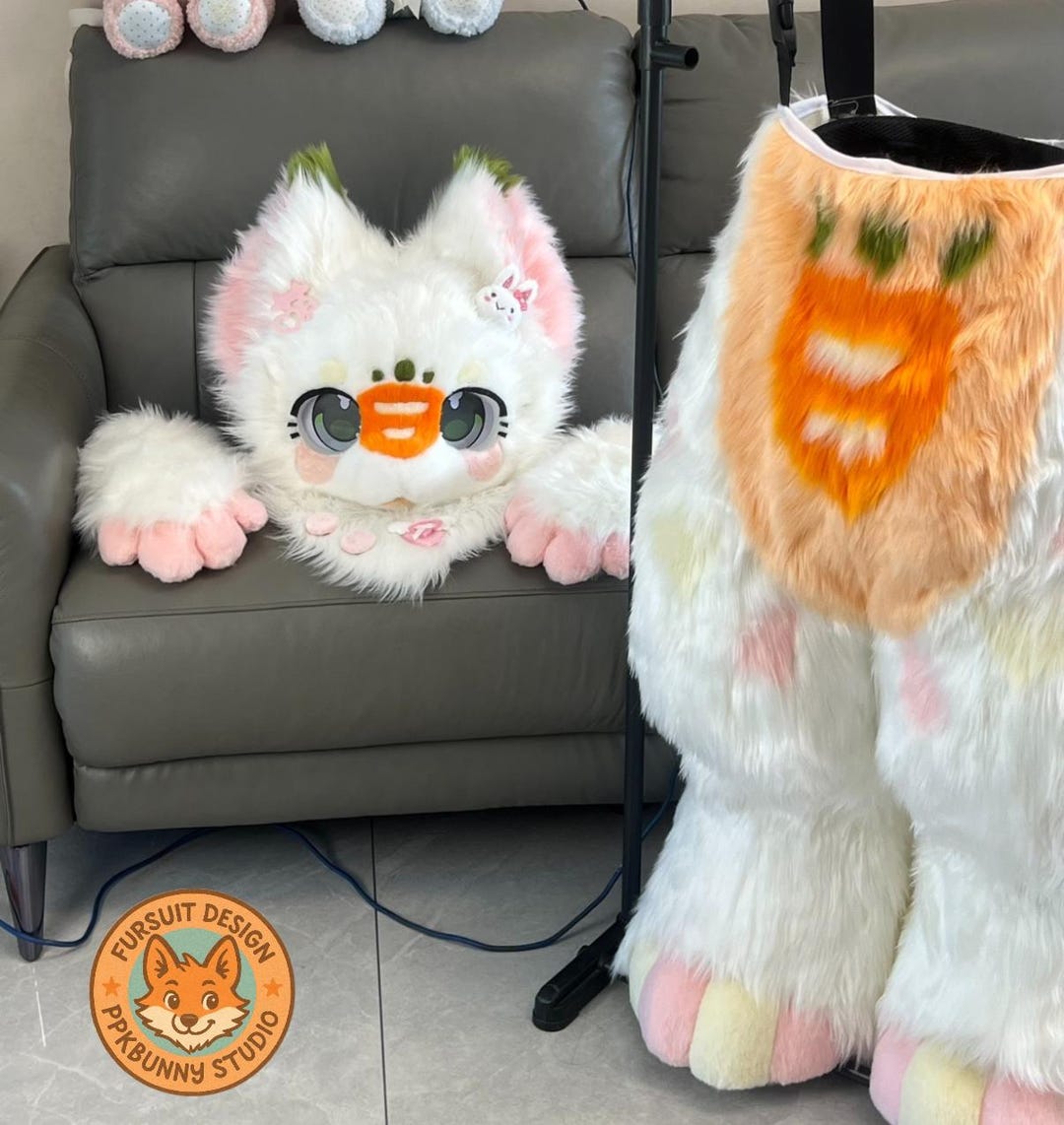 Fursuit Full Body, Furrynew Pre-made Fur Head, Furry Cosplay, Full ...