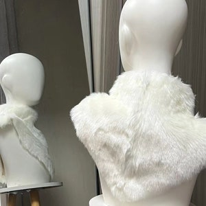 Fursuit Neck Hair, Kig Fursuit Fur Collar, Solid Color Fur Collar ...