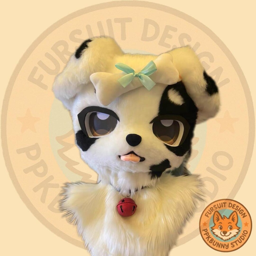 Fursuit Head- Head Only, Furry Cosplay, Fursuit Premade, Kemono Cosplay ...