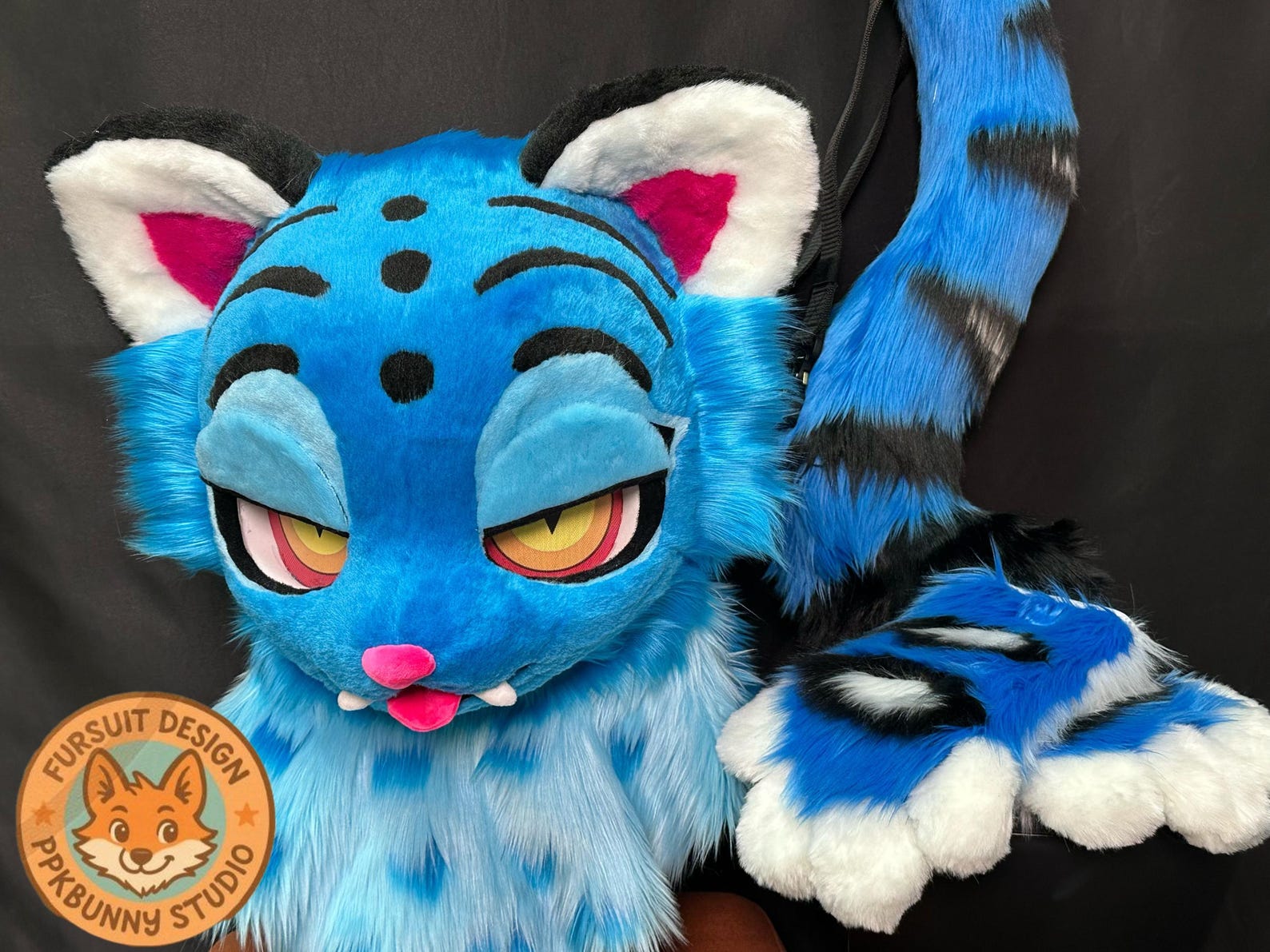 Derpy Tiger Fursuit Head- Derpy Tiger Cosplay Full Body ,furry Cosplay ...