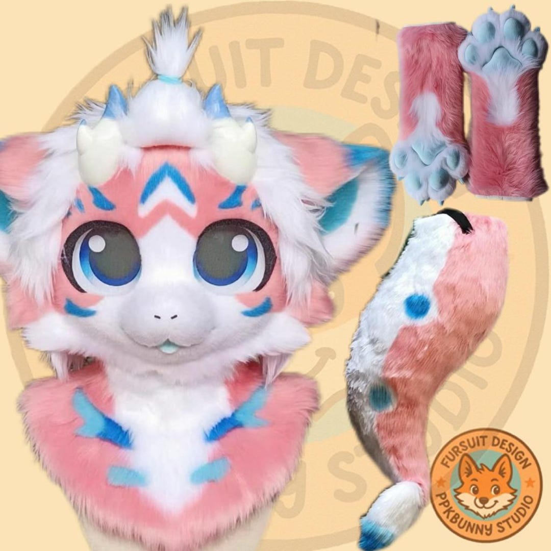 Fursuit Head, Furry Cosplay, Fursuit Premade, Kemono Cosplay - Etsy