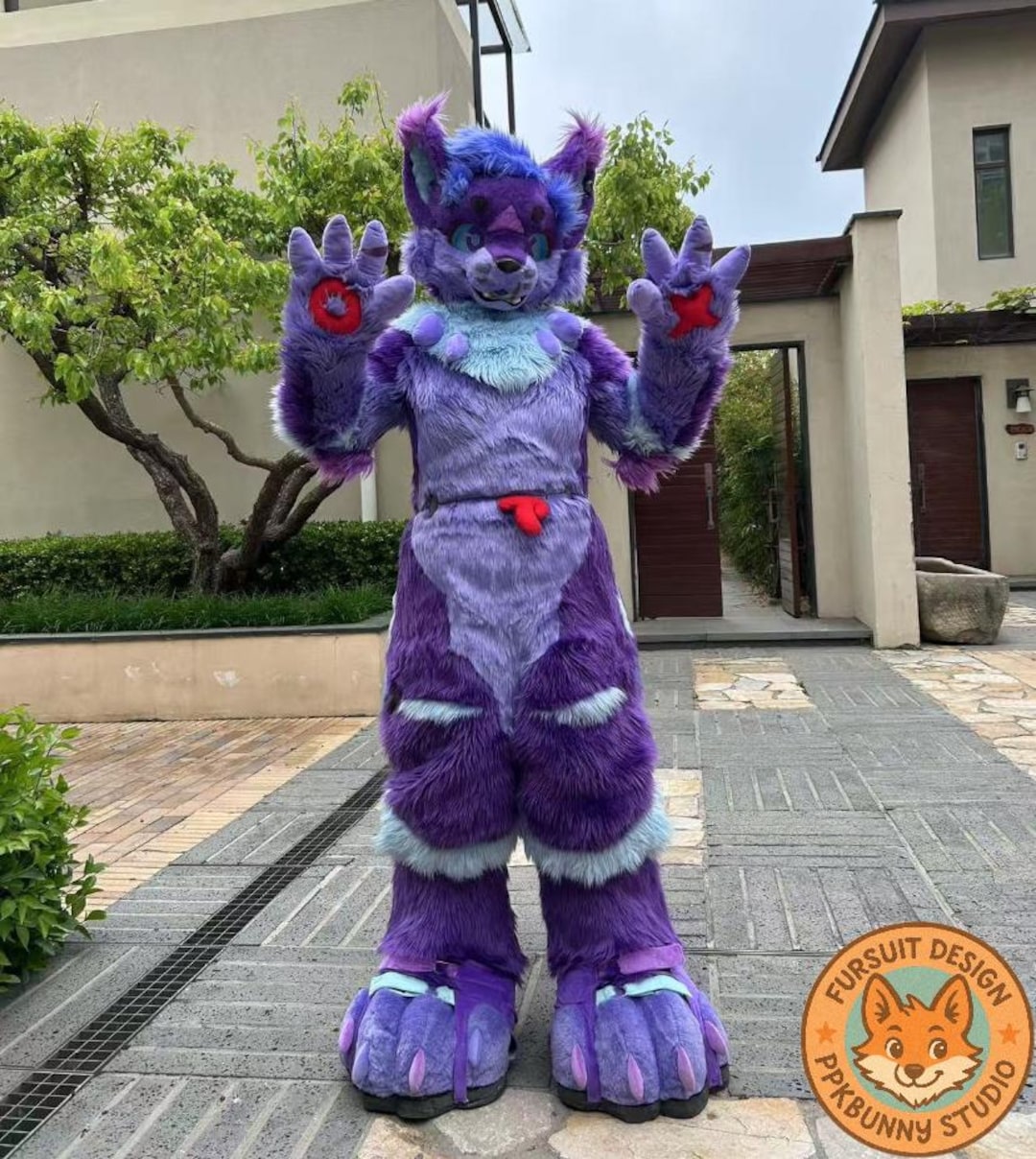 Fursuit Full Body, Furrynew Pre-made Fur Head, Furry Cosplay, Full ...