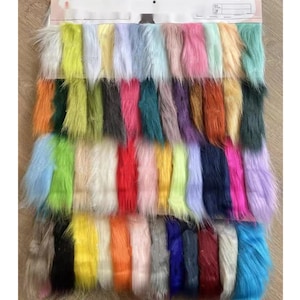 Fursuit Neck Hair, Kig Fursuit Fur Collar, Solid Color Fur Collar ...