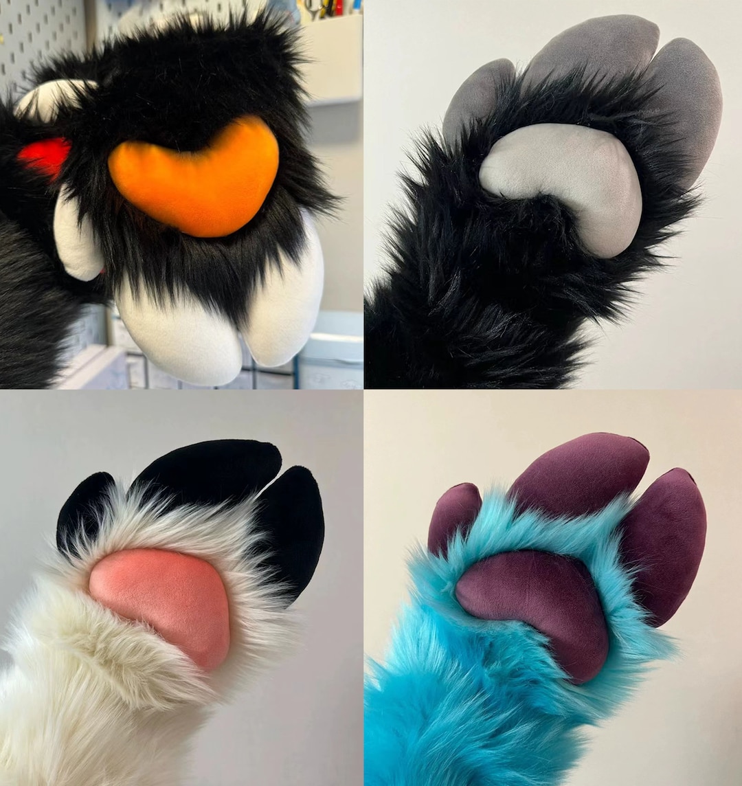 Furry Cat Paws, Furry Art Tiger Paws, Kemono Paws Custom, Cosplay ...