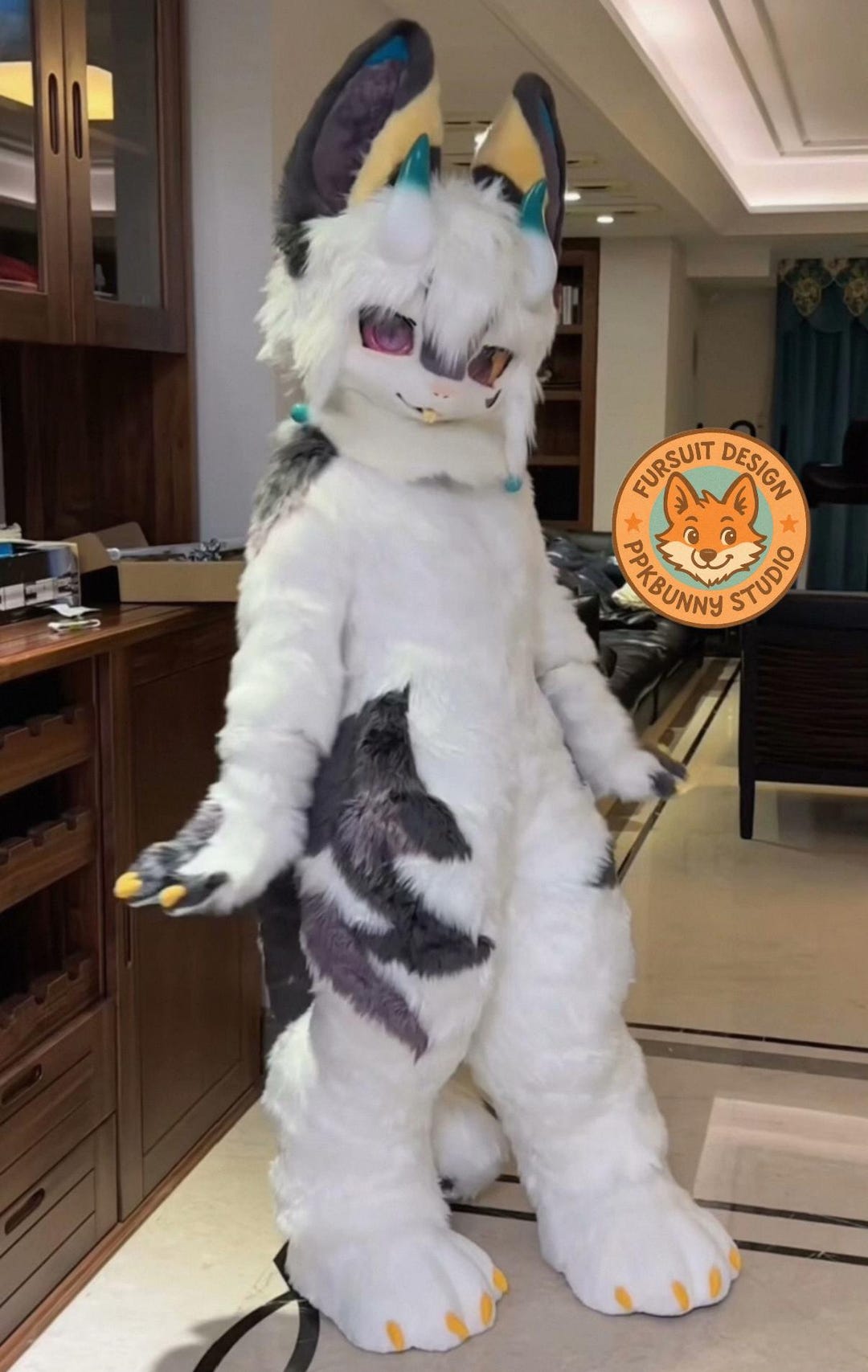 Fursuit Full Body, Furrynew Pre-made Fur Head, Furry Cosplay, Full ...