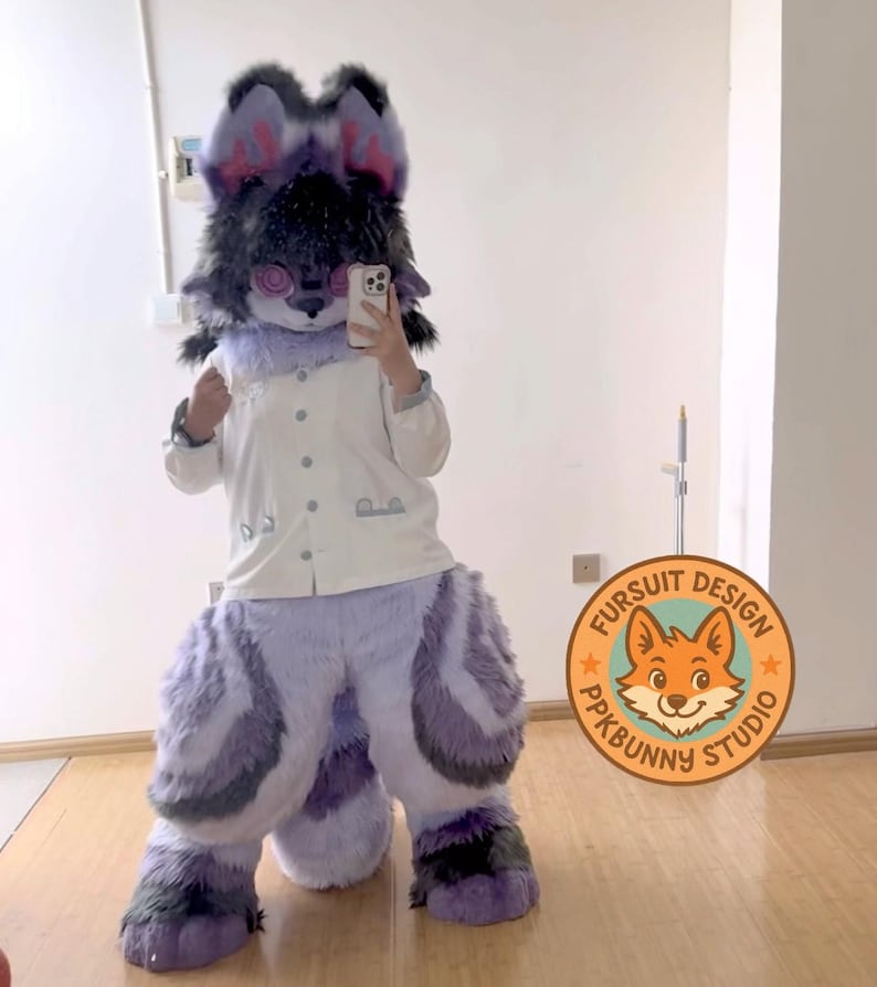 Fursuit Half Body, Furrynew Pre-made Fur Head, Furry Cosplay, Full ...