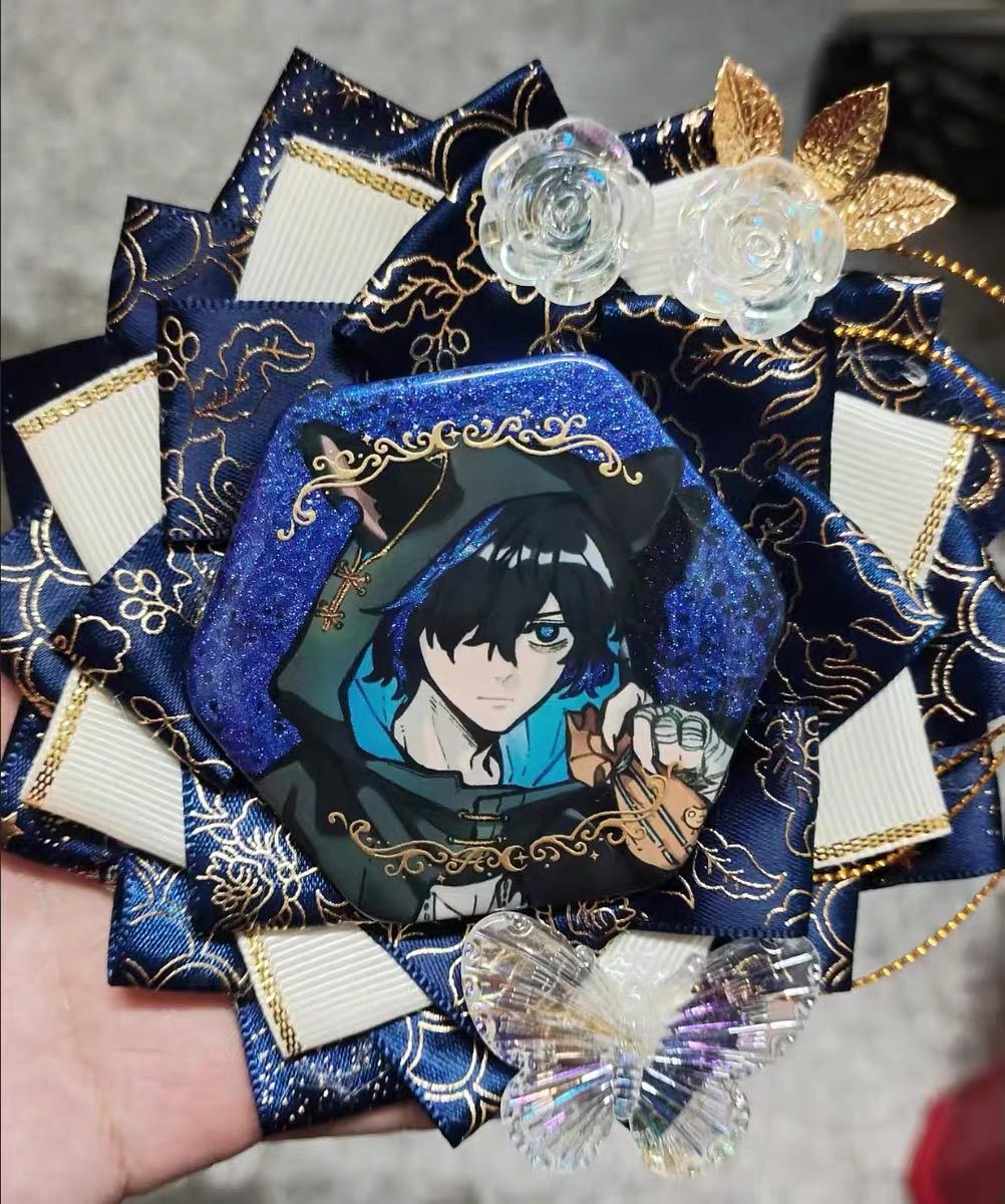 Ita Bag, Cotton Doll Badge Dual-purpose Bag, Plaid Pin Display Bag ...