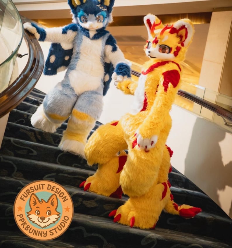 Fursuit Full Body, Furrynew Pre-made Fur Head, Furry Cosplay, Full ...