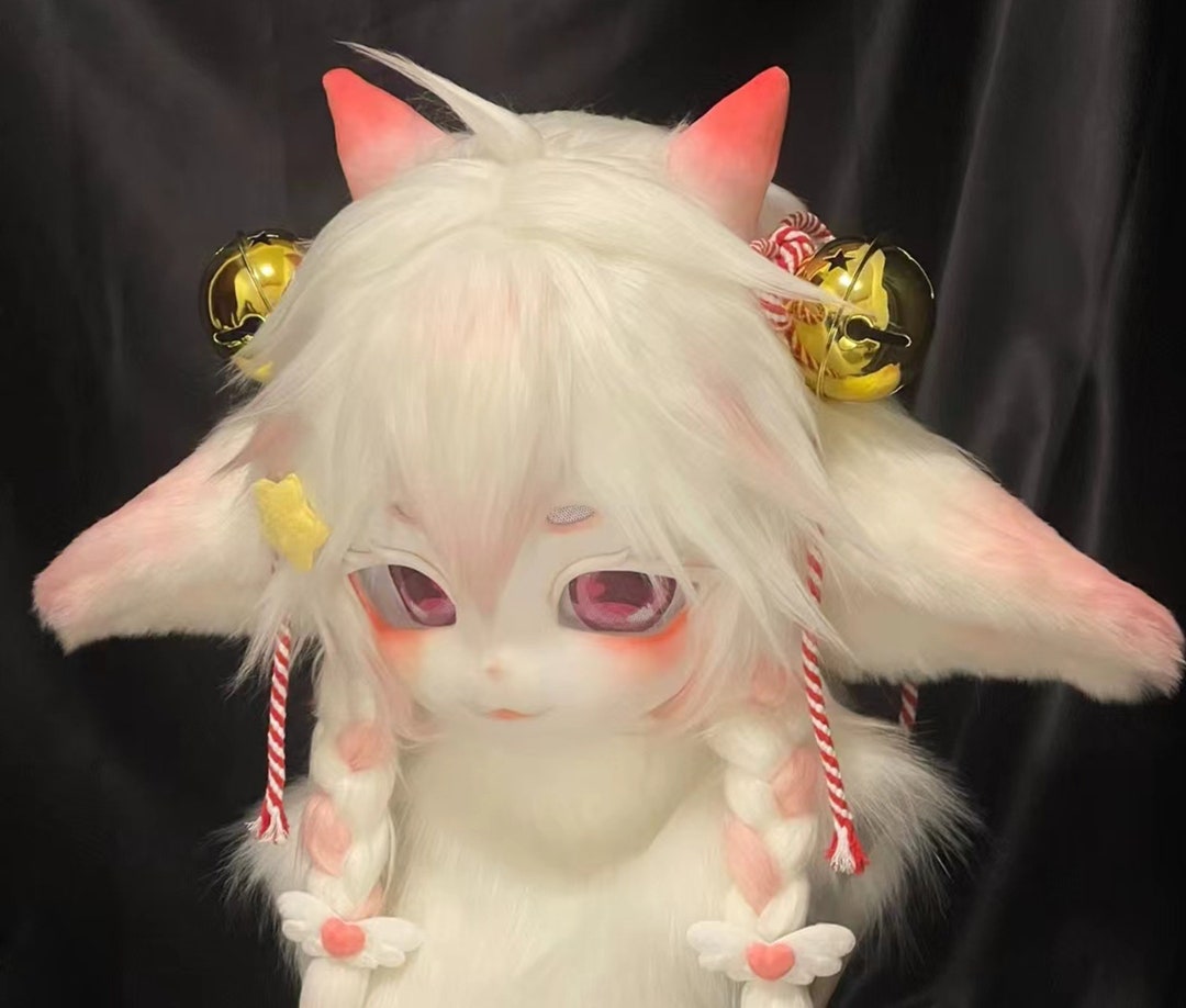 Kig Fursuit Head, Cute Furry Mask Head,furry Cos, New Fursuit Head, Kig ...