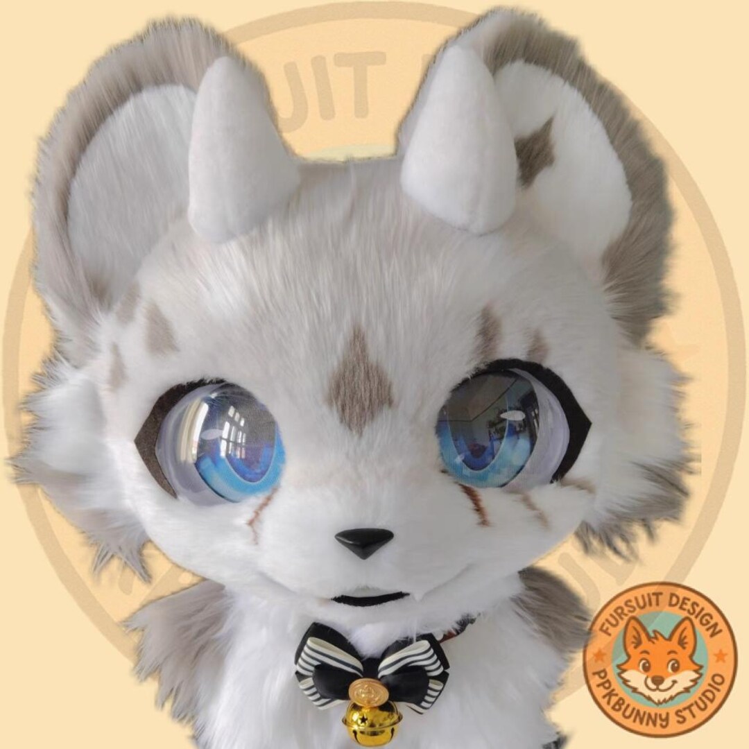 Fursuit Head- Head Only, Furry Cosplay, Fursuit Premade, Kemono Cosplay ...
