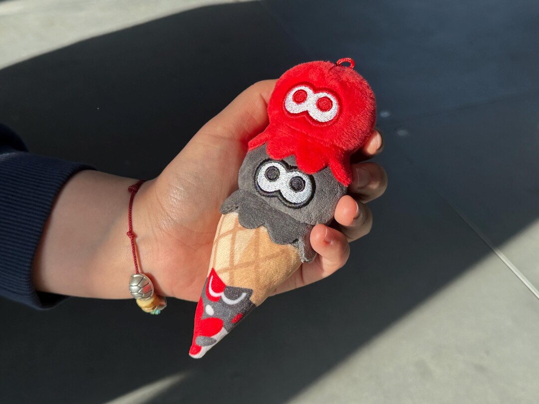 Splatoon Plush Charm, Splatoon Inkling Ice Cream Plush,splatoon3 Style ...