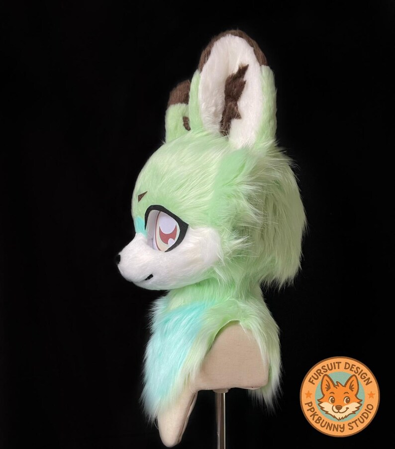 Fursuit Head- Head, Furry Head , Furry Cosplay, Fantasy Creatures ...