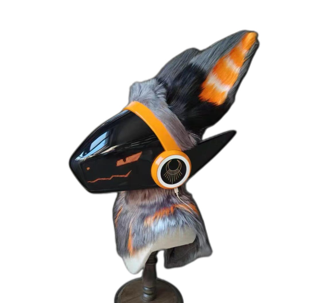 Cabeza de traje de furry de Protogen - Cosplay furry, traje de furry ...