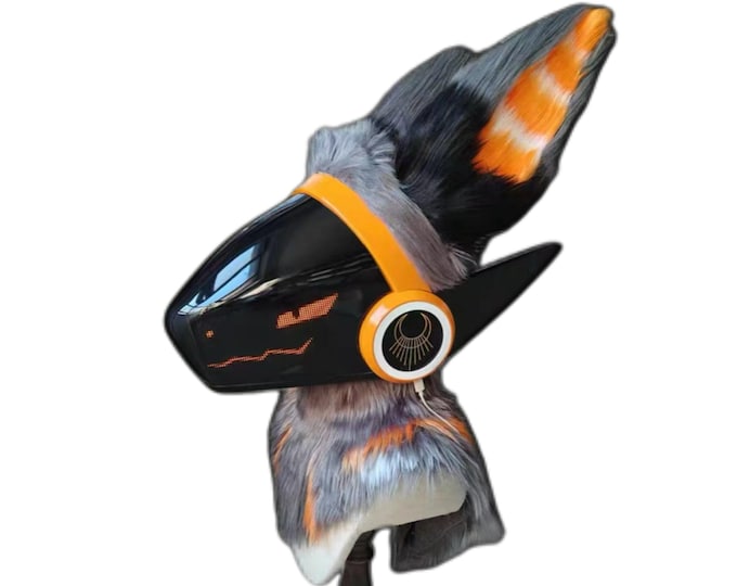 Protogen Fursuit Head- Furry Cosplay, Fursuit Premade, Protogen Head ...