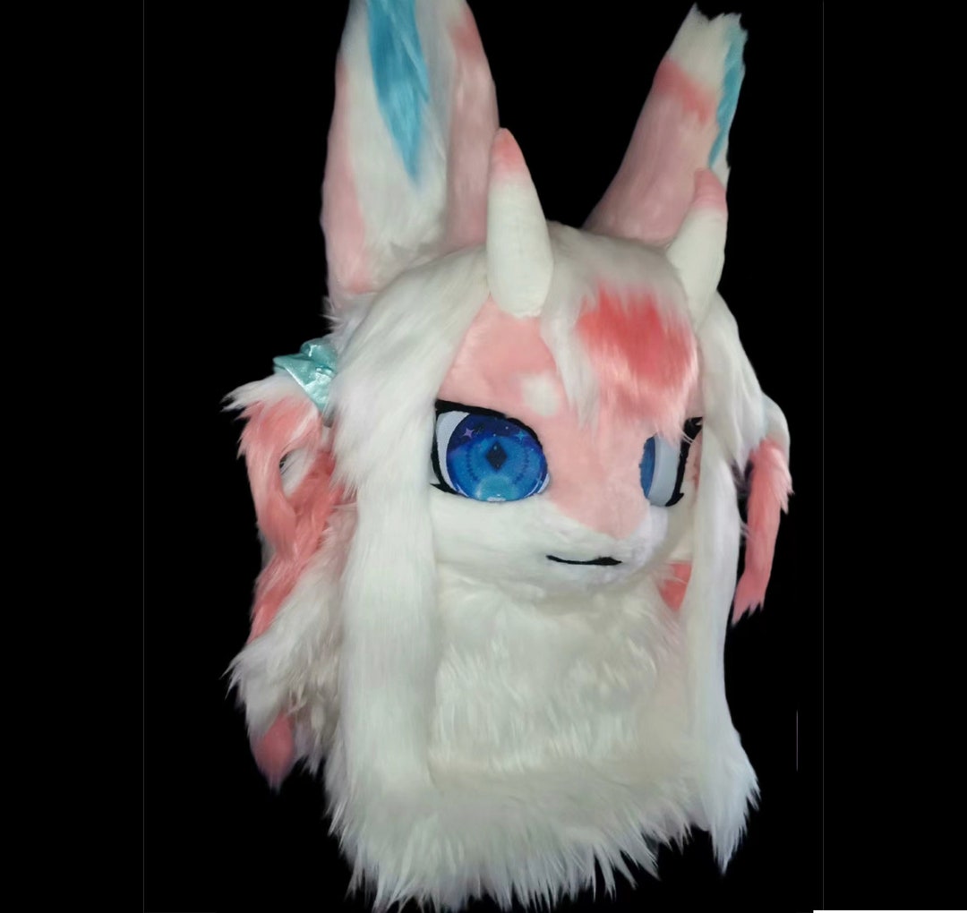 Fursuit Head- Head Only, Furry Cosplay,fantasy Creatures, Fursuit Head ...