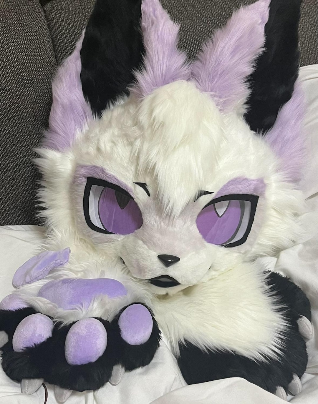 Fursuit Head- Half Body ,furry Cosplay, Fantasy Creatures, Fox Fursuit ...