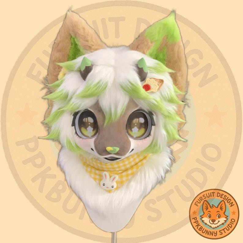 Fursuit Head,claw and Tail,furry Cosplay, Fantasy Creatures, Cat ...