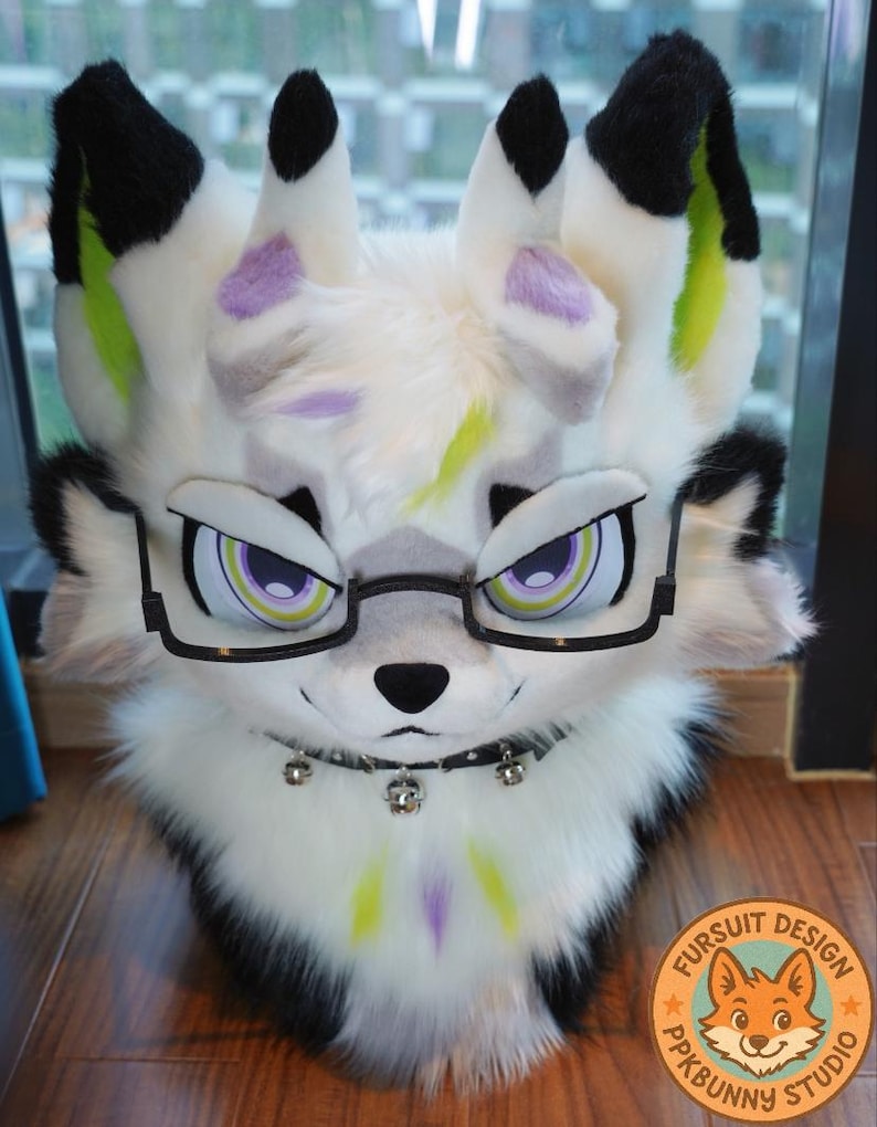 Fursuit Head- Head, Furry Head, Furry Cosplay, Fantasy Creatures ...