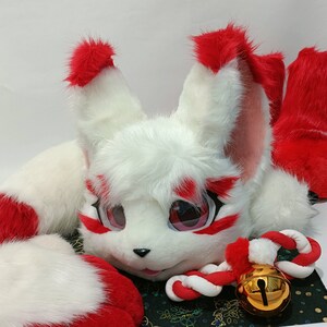 Pre-made Fursuits Half Suits, Furry Cosplay, Red and White Foxes - Etsy