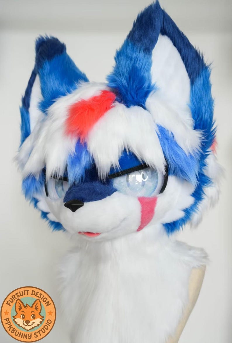 Fursuit Head- Head, Furry Head, Furry Cosplay, Fantasy Creatures ...