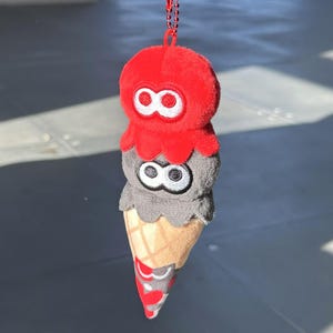 Splatoon Plush Charm, Splatoon Inkling Ice Cream Plush,splatoon3 Style ...