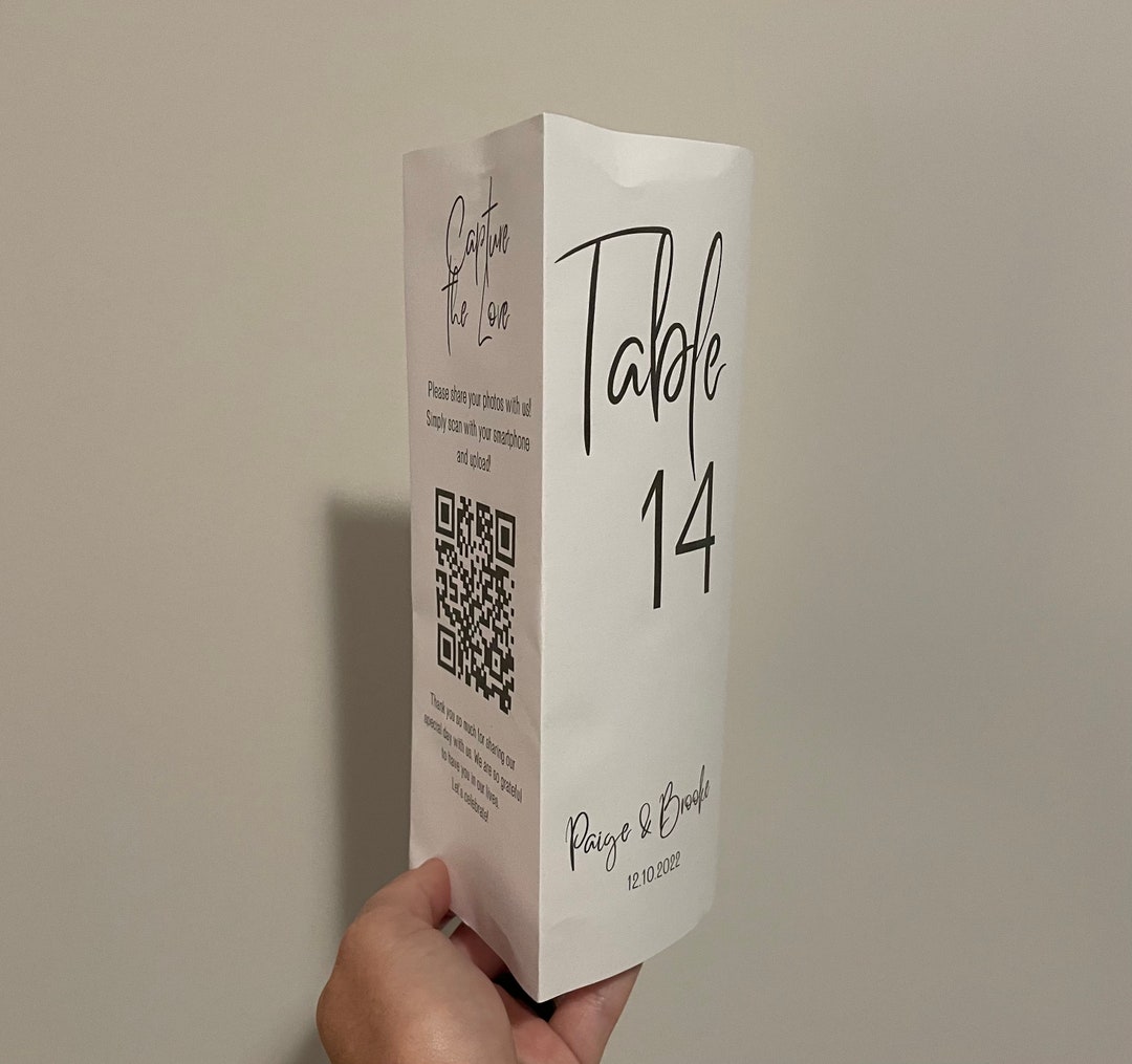 Trifold Wedding Centerpiece | Table Number | Wedding Timeline Display ...