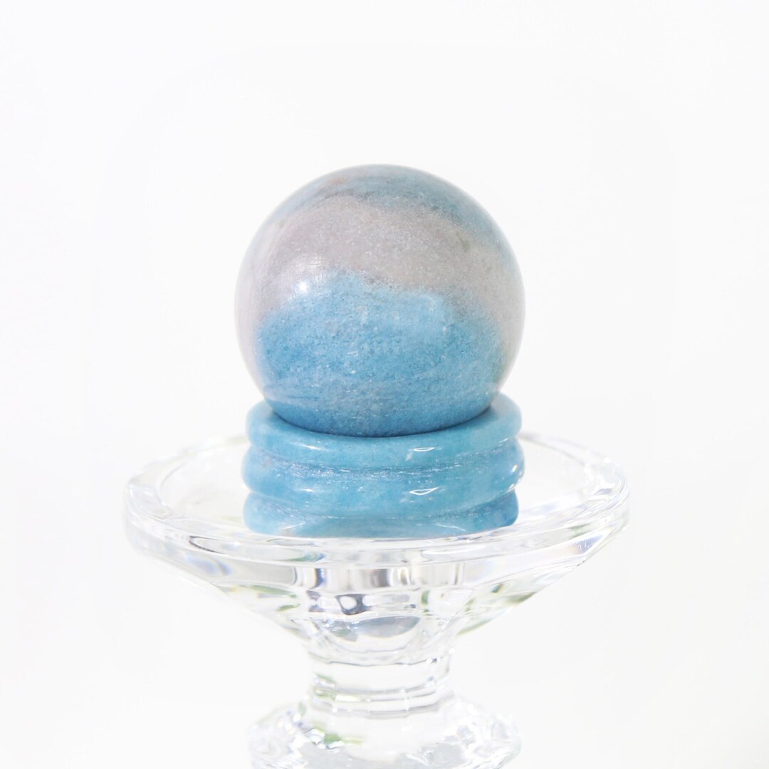Trolleite Sphere With Stand - Etsy