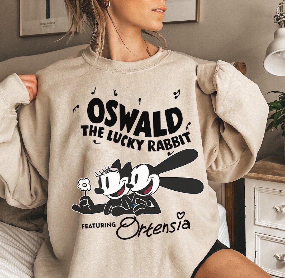 Oswald the Lucky Rabbit Comfort Colors® Shirt, Oswald Shirt, Disney ...