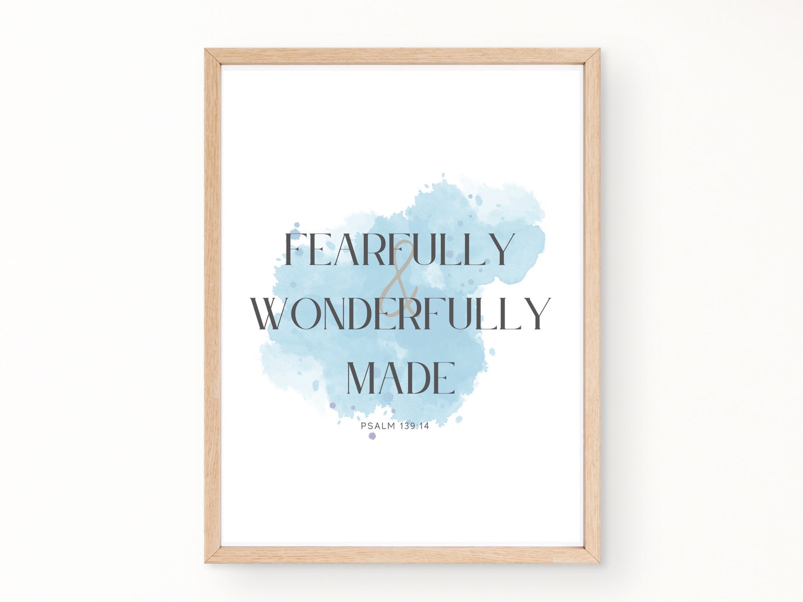 Set of 3 Baby Boy Nursery Bible Verse, Christian Nursery Decor, Boy ...