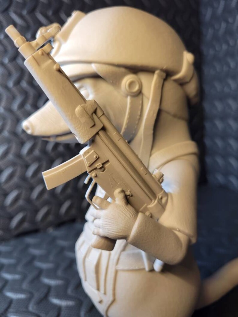 Tactical Possum 8" Print - Digital Download, Figure Only. - Etsy