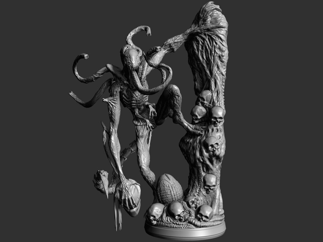 Venomorph xenomorph X Venom Exclusive to Yoyodyne Systems digital Download. Sculpt by Mors Arca ...