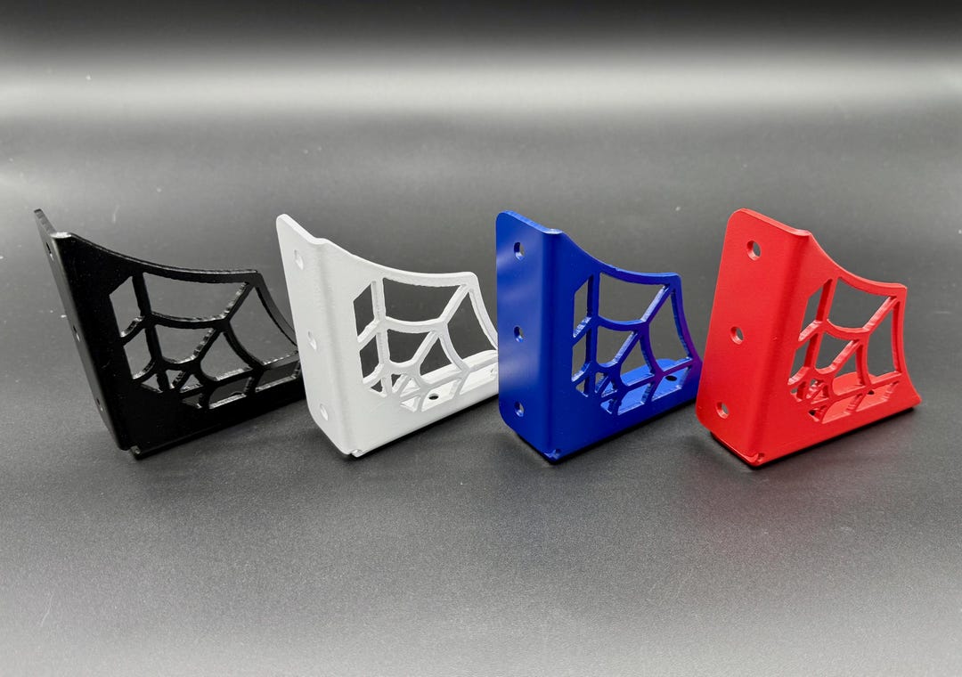 Spider Web Shelf Bracket Set: Heavy Duty Steel, Goth Home Decor - Etsy