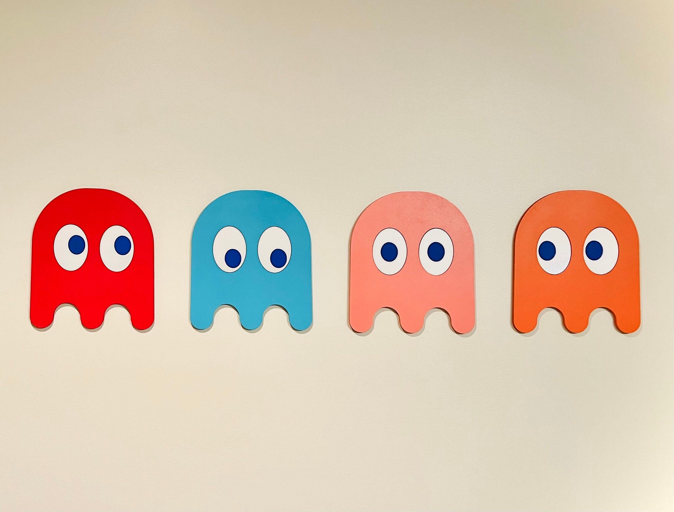 Retro Arcade Wall Decor Large Set Game Room Wall Art 1980s - Etsy