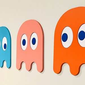 Retro Arcade Wall Decor Large Set Game Room Wall Art 1980s - Etsy