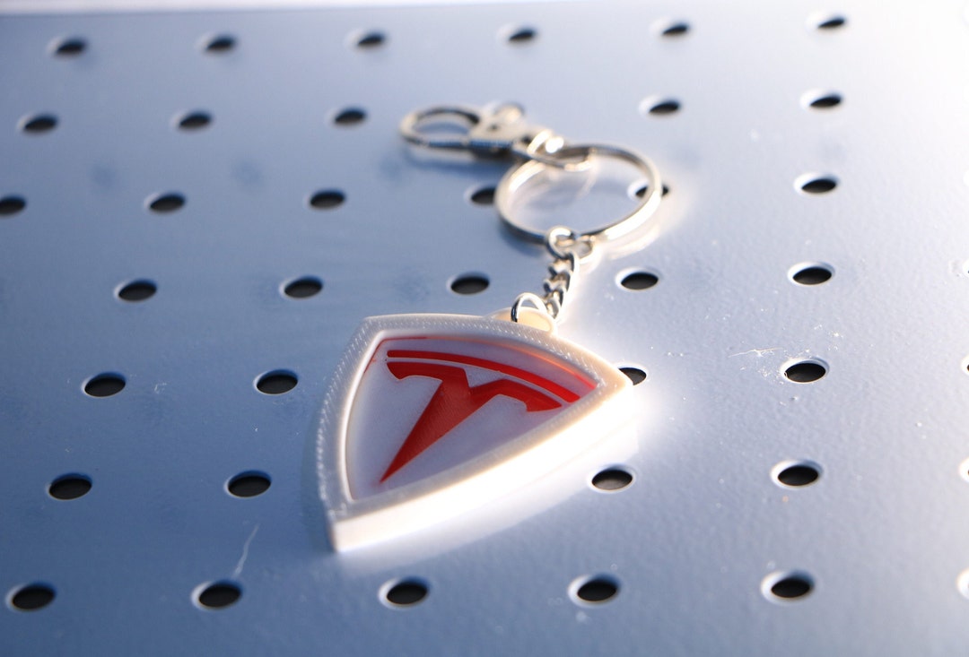 Tesla Keychain Keychain for Car Car Keychain Tesla Accessory Car ...